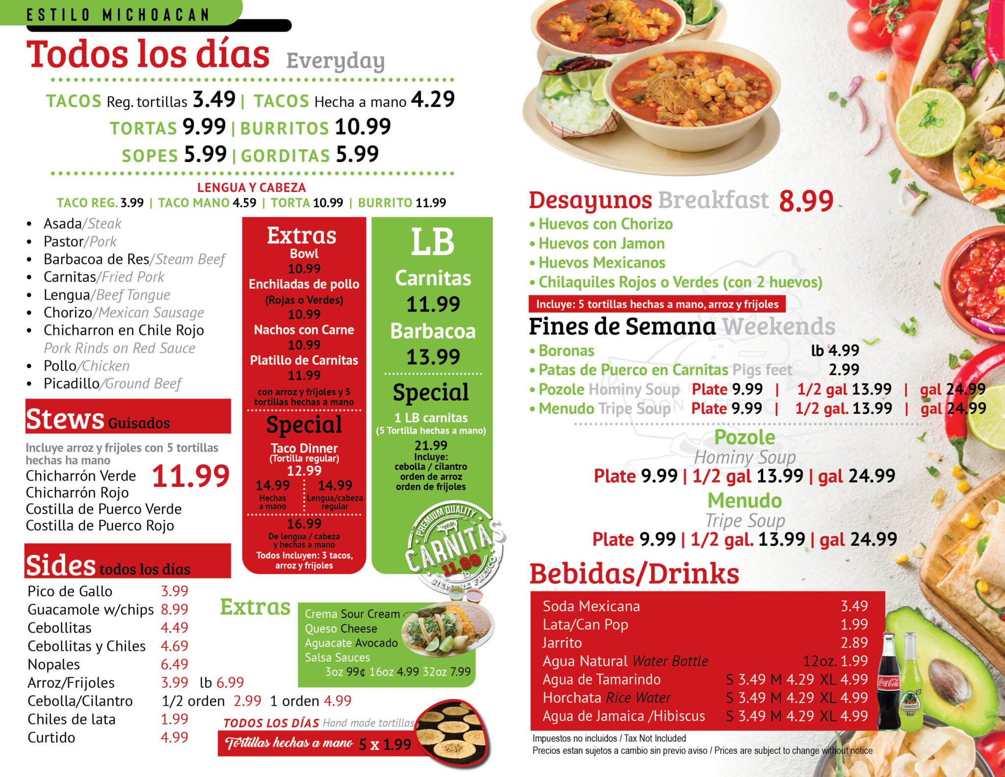 Great Melrose Park Mexican Food Restaurant - Carnitas Don Alfredo